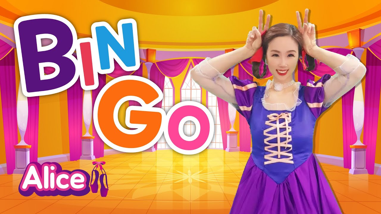 🎵BINGO With Purple Princess💜💟 | Nursery Rhyme | English song | Alice ...