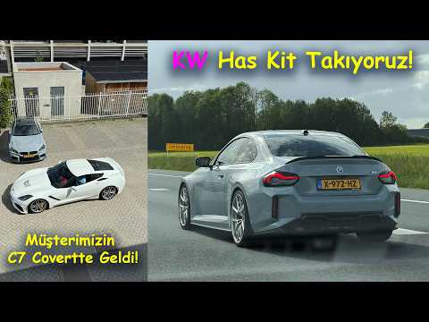 M2'ye Has Kit Takıyoruz, Müşterimizin Corvette C7 JP'den Geldi! | Japonic