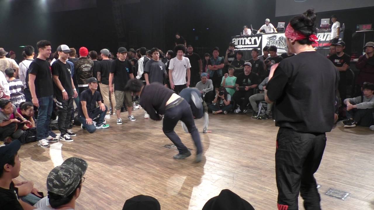 Free Style Session Japan 2016 BREAKIN' CREW BATTLE Best16 THEONEZ v.s ...