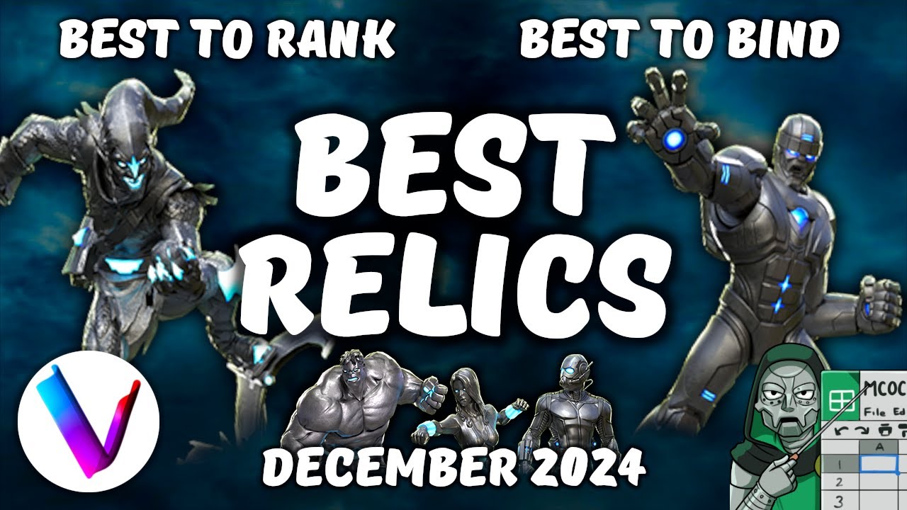The Best Relics Ranked & Tier List - December 2024 - Vega's Tier List ...