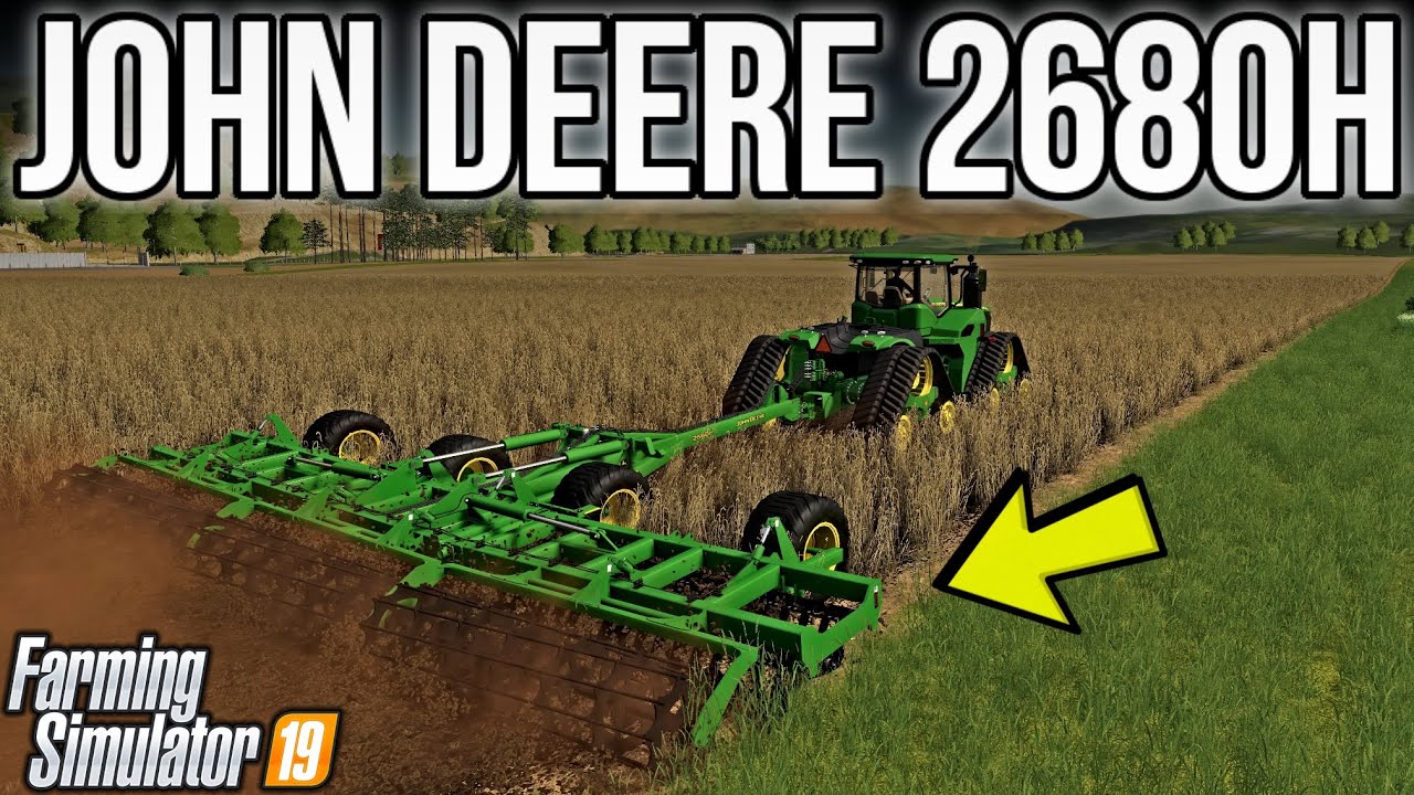 NEW MODS FS19! Big American John Deere Disc! (21 Mods) | Farming ...