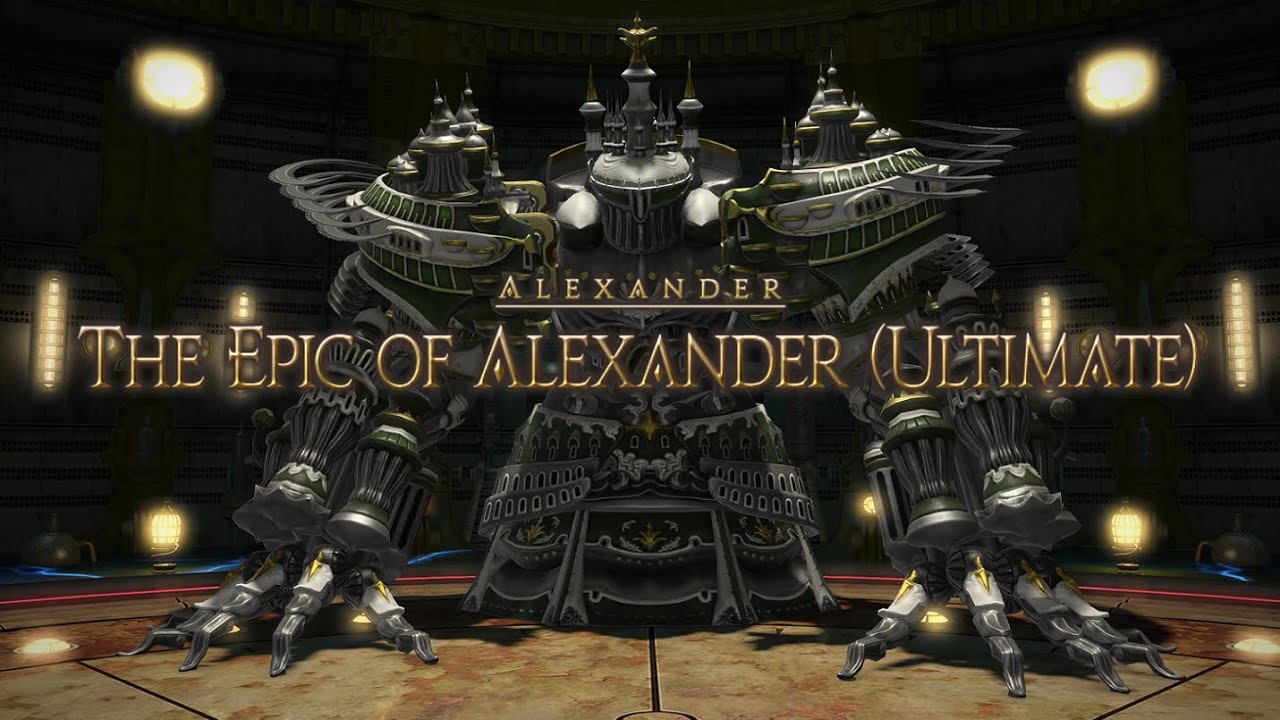 FFXIV - The Epic of Alexander (Ultimate) - SAM PoV - YouTube