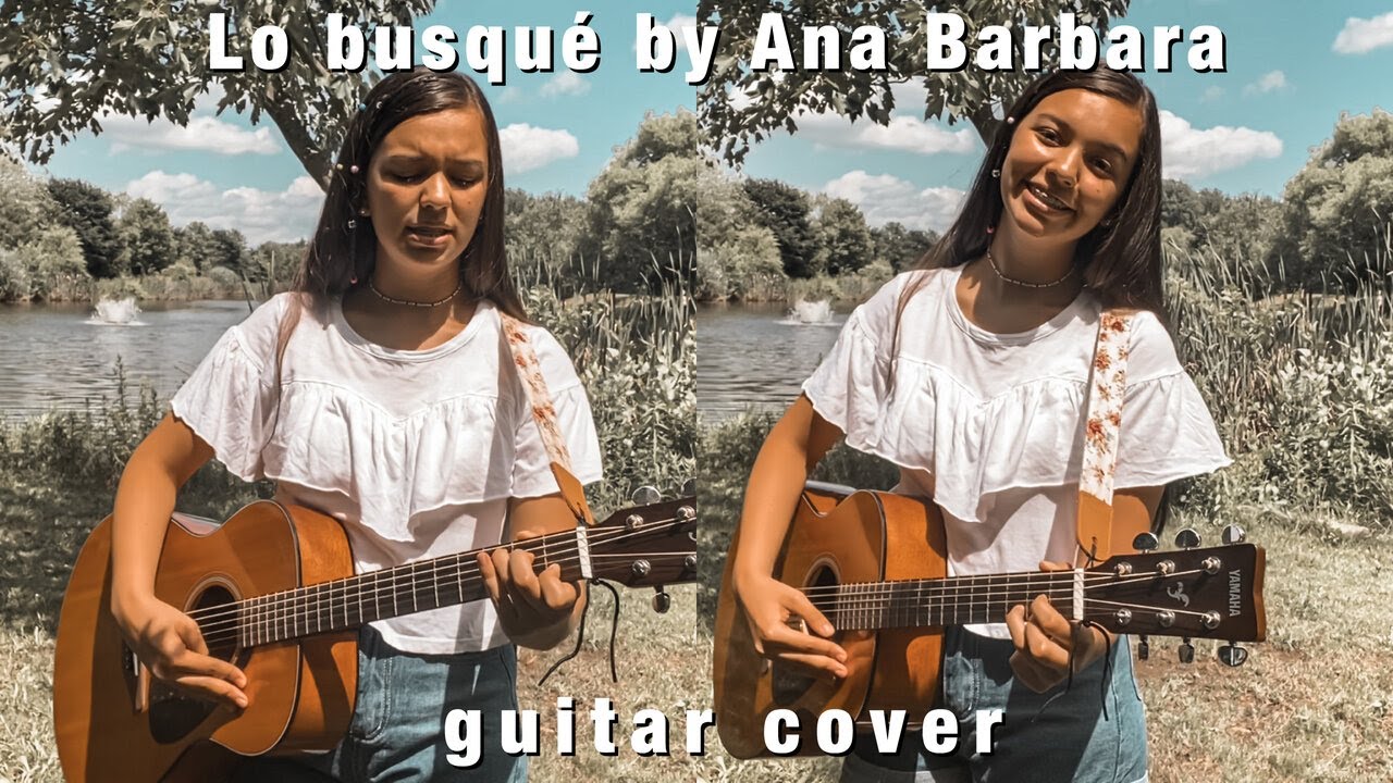Lo Busque by Ana Barbara (guitar cover) - YouTube