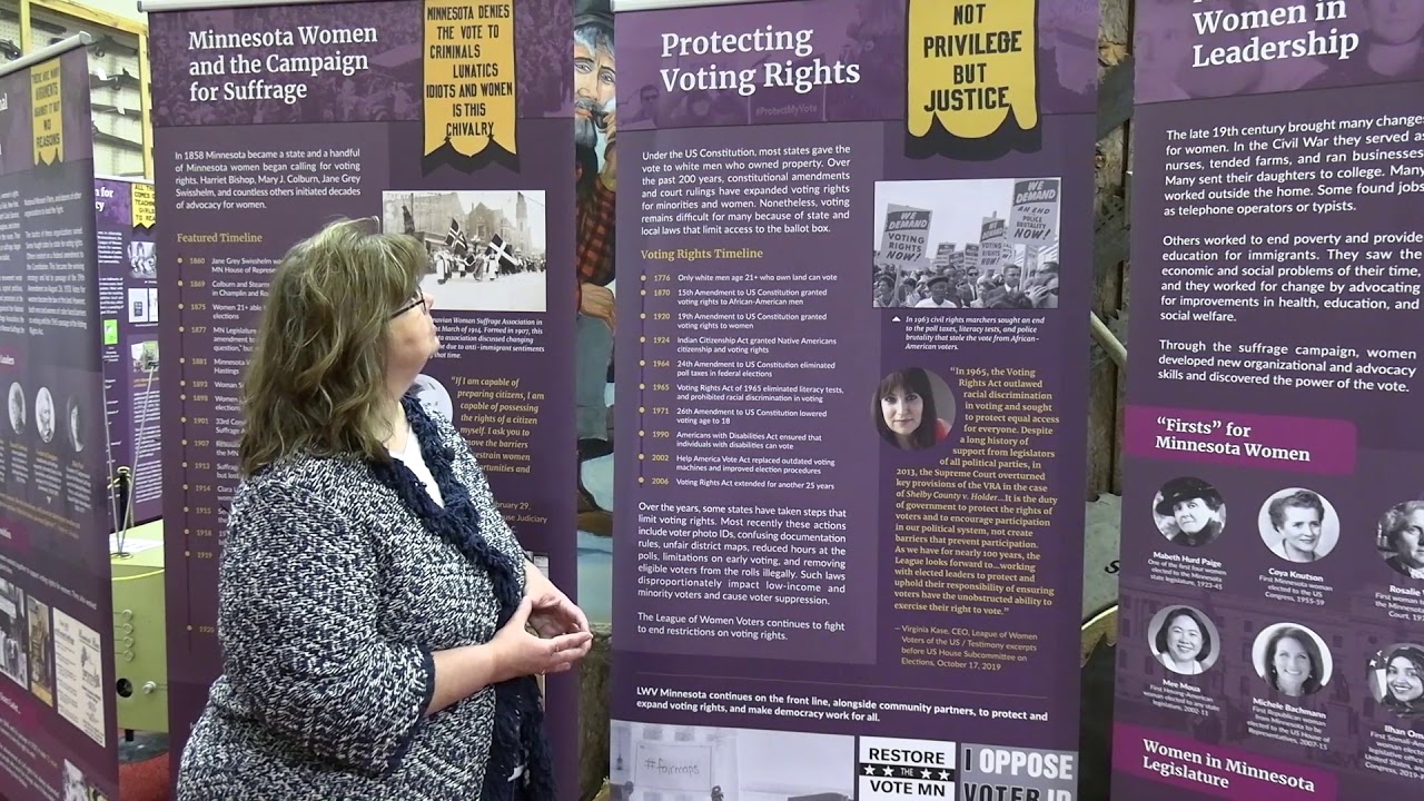 Becker County Museum Virtual Tour LWV Exhibit LINK IN DESCRIPTION - YouTube