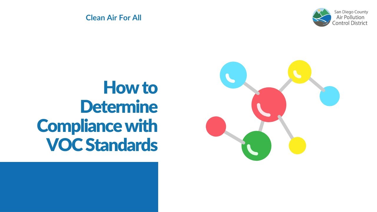 How to Determine Compliance with VOC Standards - YouTube