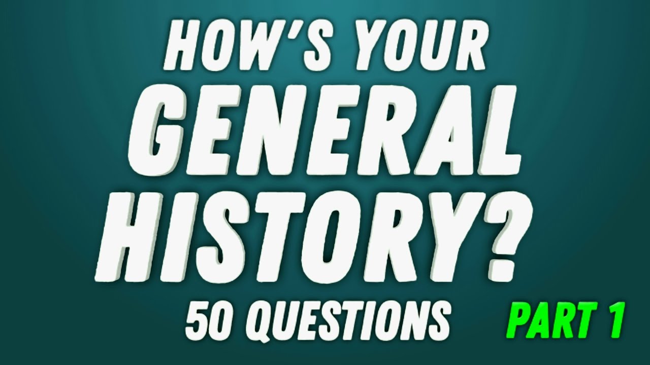 World History Trivia Quiz Questions And Answers | History Trivia Quiz ...