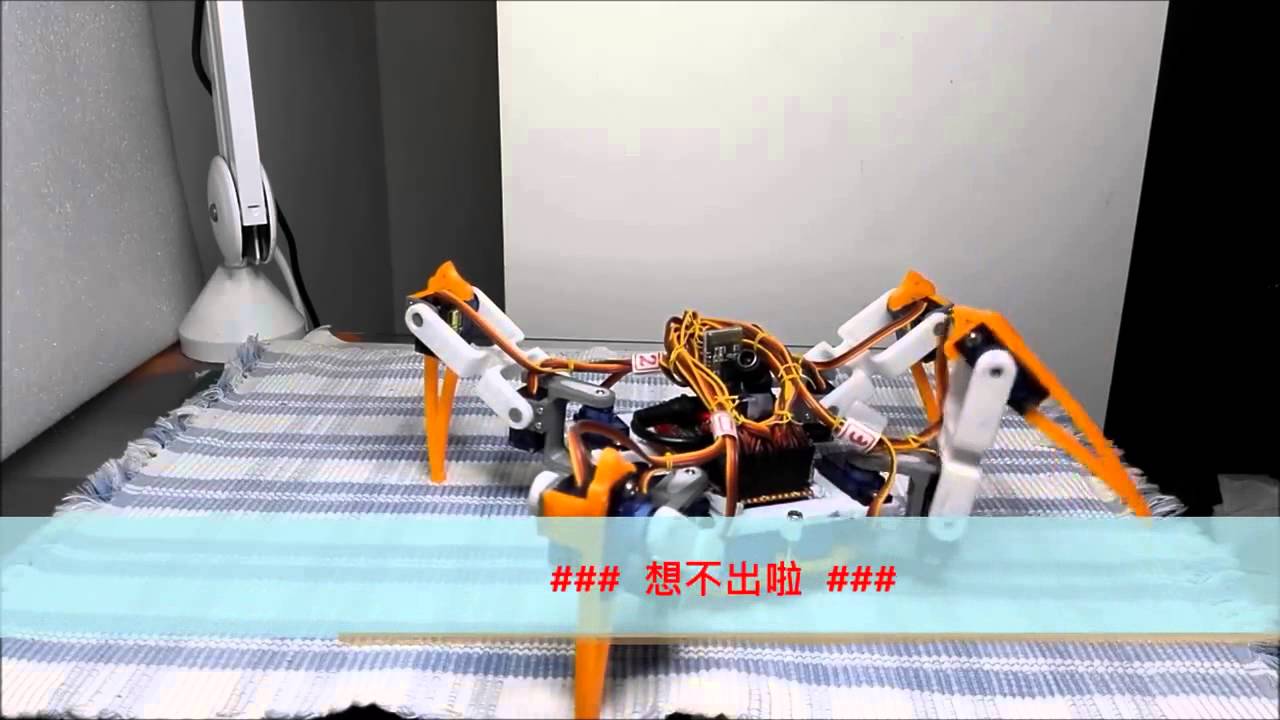 spider robot power show (quadruped, quad robot) - YouTube