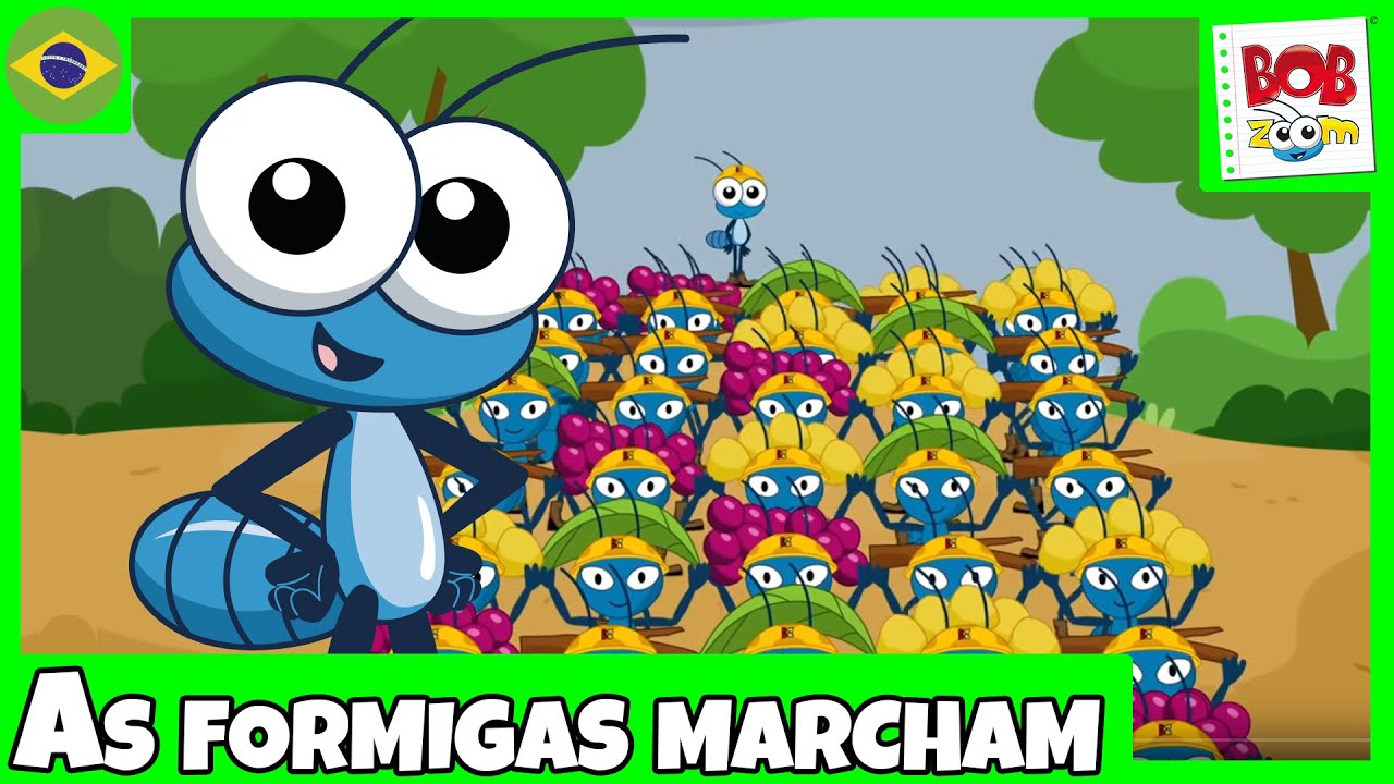 As Formigas Marcham - Bob Zoom - Video Infantil Musical Oficial - YouTube