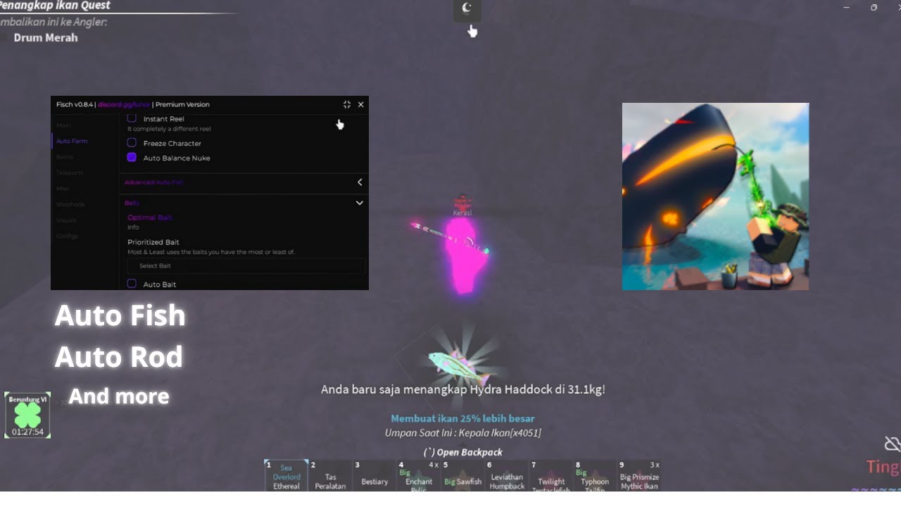 [UPD] Fisch Script | Fastest Auto Fish Instant Fish(Lunor) - Showcase ...
