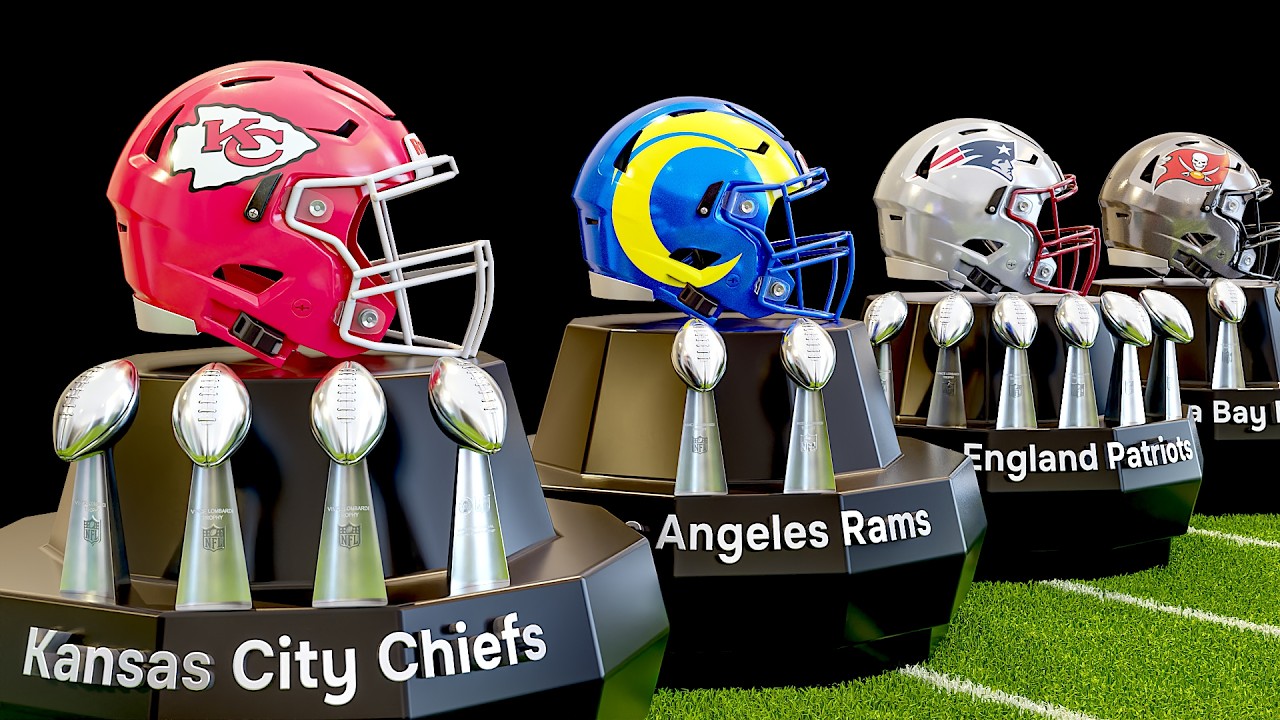 All NFL Super Bowl Winners 🏈🏆 [1967-2024] - YouTube