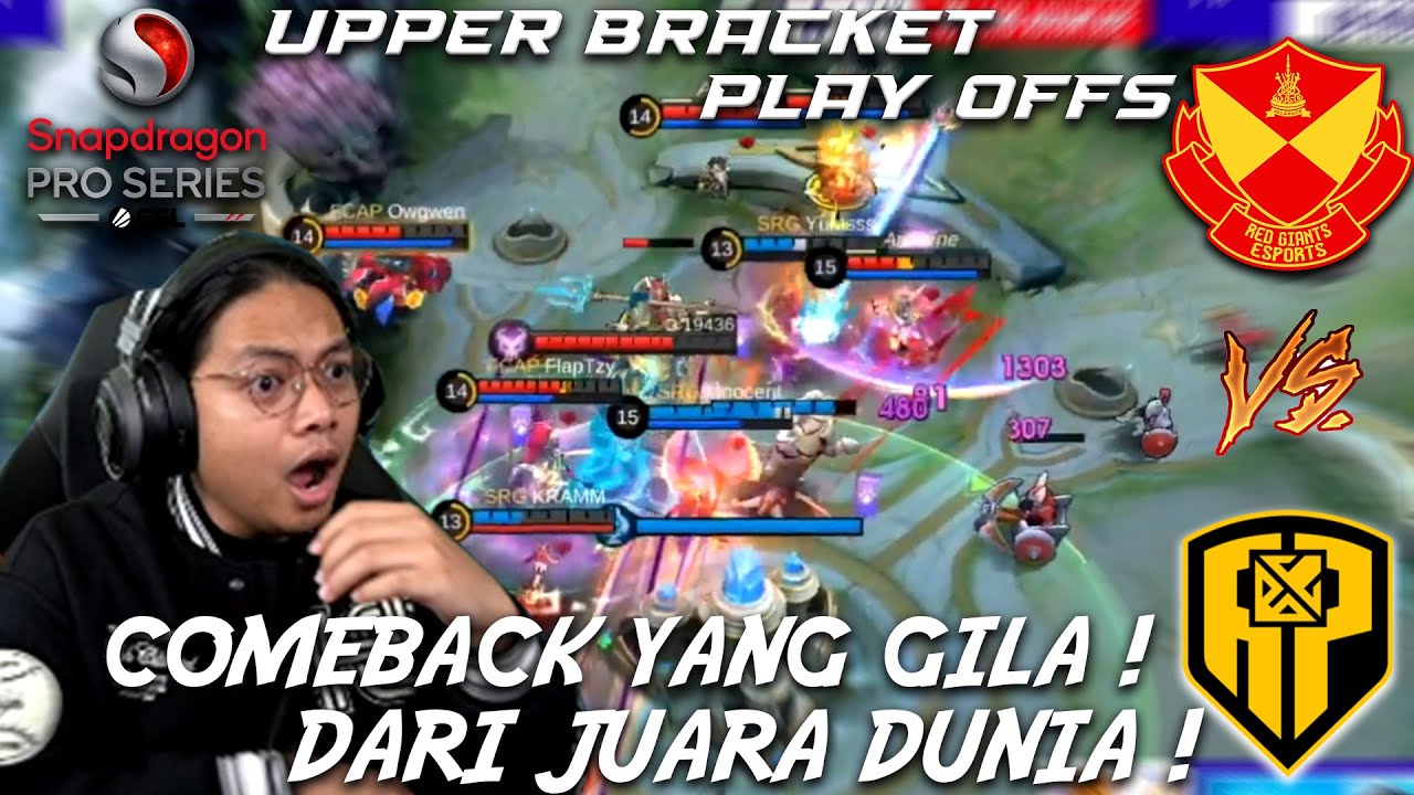 YOODO RED GIANTS VS FALCON APBREN MATCH 1 PLAYOFF SNAPDRAGON S5 - YouTube