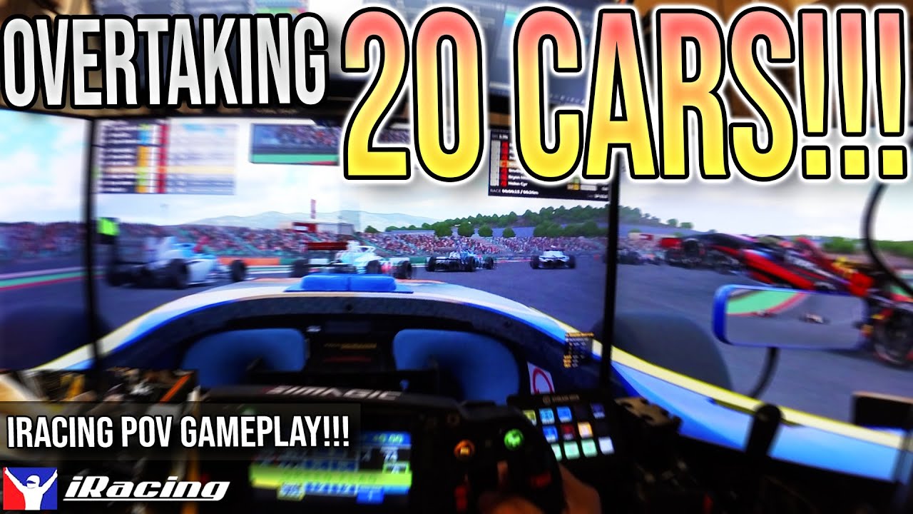 IRACING DRIVER'S EYE: OVERTAKING 20 CARS IN ONE RACE @ THE ALGARVE ...