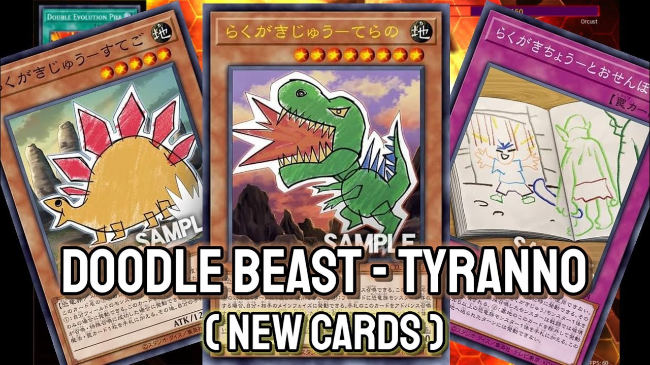 YGOPRO - Doodle Beast - Tyranno | Testing Deck & New Cards - YouTube