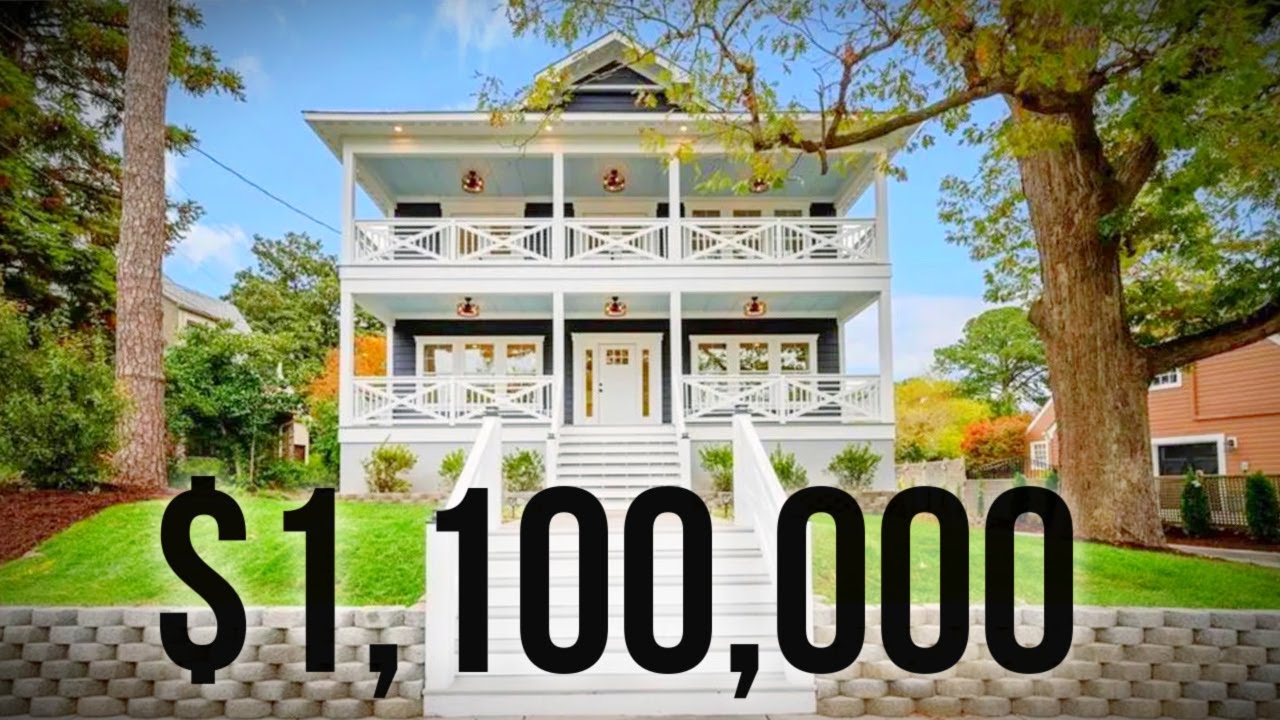 Walkthrough this Huge Waterfront New Construction Home in Norfolk ...