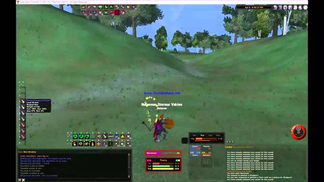 Pallading VS Warrior / BM - Daoc Genesis - YouTube