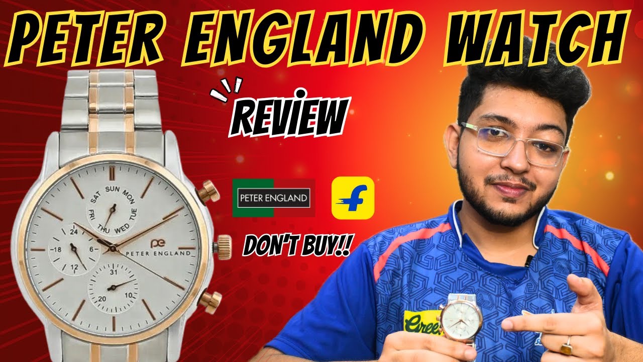 Peter England Watch | Should You Buy? Detailed Review - YouTube