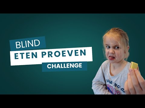 Blind eten proeven! - YouTube