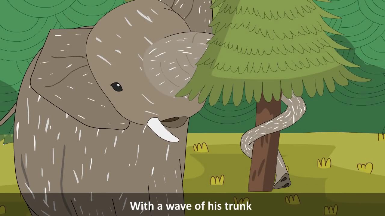 Poem - The Elephant - English Coach 4 | English Poem - YouTube