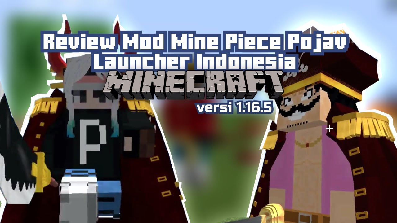 Review Mod Mine Piece Pojav Launcher Minecraft Indonesia - YouTube