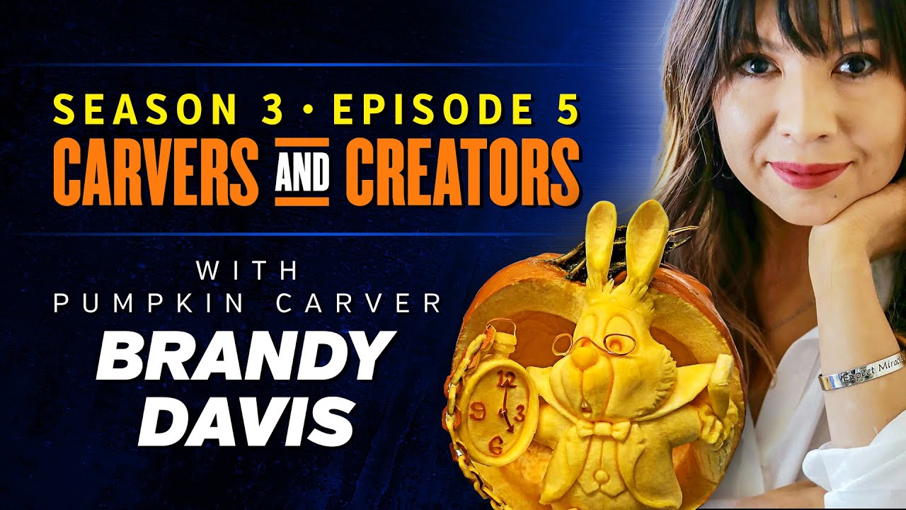 Carvers & Creators – with pumpkin carver Brandy Davis - YouTube