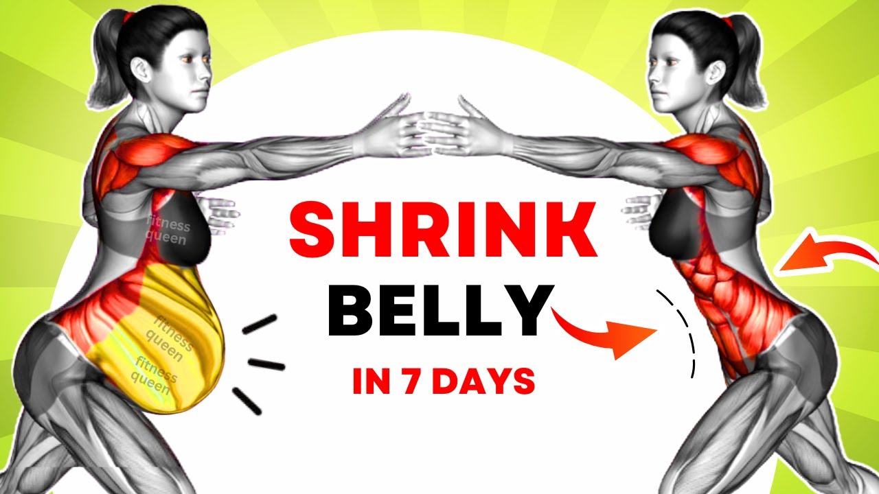 30-Min Standing Exercises to Shrink Belly Fat : Gentle Impact-Free ...