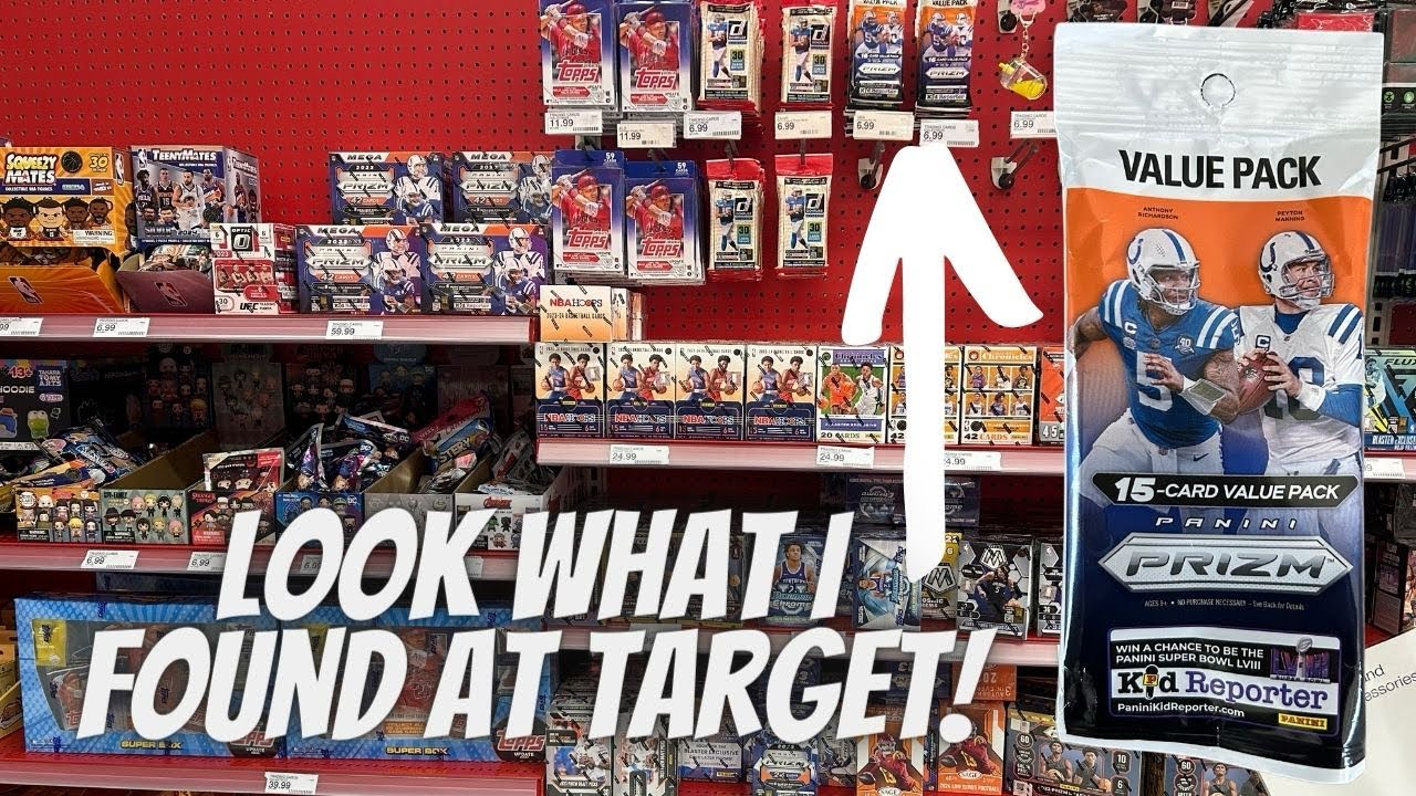 🚨LOOK WHAT SHOWED UP AT TARGET! 😱MUST BUY! 2023 PRIZM 🏈 VALUE PACK ...