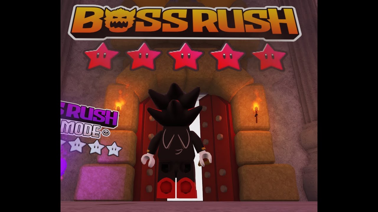 SHADOW VS JACK BLACK'S BOSS RUSH!!! (ROBLOX) - YouTube