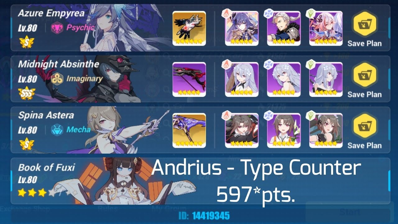 [HI3 SEA] EX Nirvana 441D | Andrius - Type Counter | AE, MA, SpA(S2 ...
