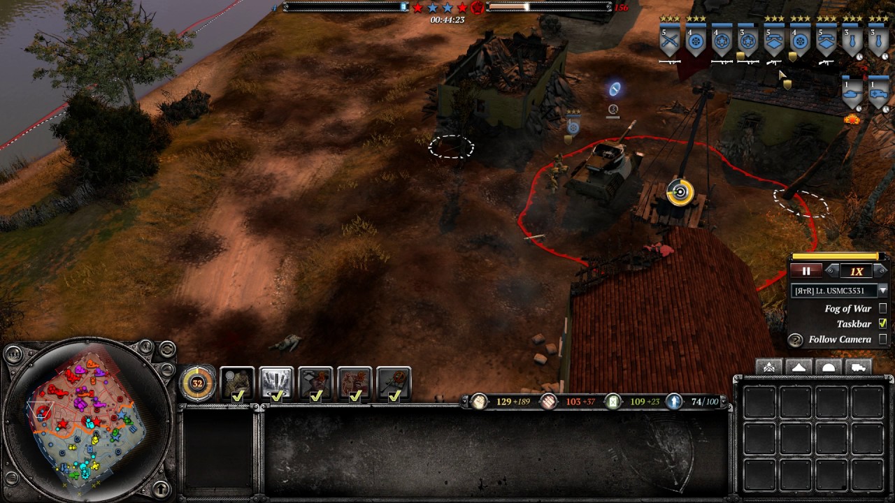 Company of Heroes 2 - USF Disembark saves the day! - YouTube