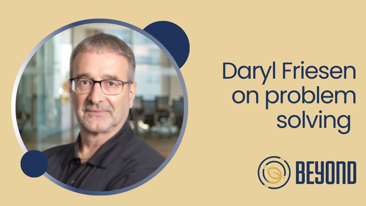 Daryl Friesen on problem solving - YouTube