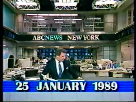 ABC World News Tonight January 25, 1989 Part 1 - YouTube