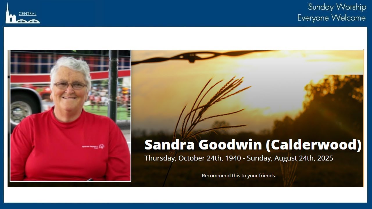 Sandra Goodwin (Calderwood) - YouTube