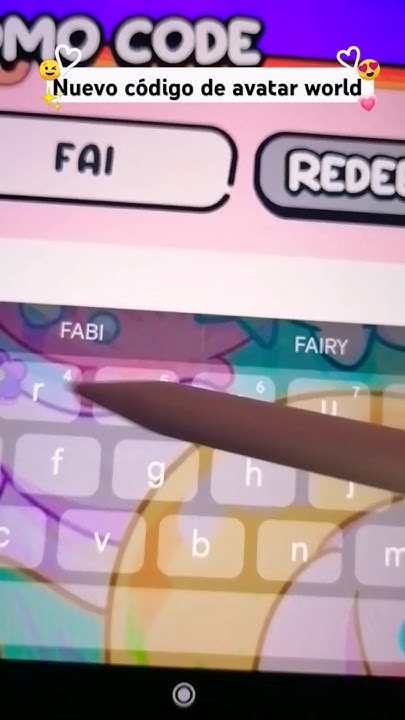 Nuevo código de avatar world #avatarworldgame #shorts #miaflorcutekawaii #codigos #promocode ...