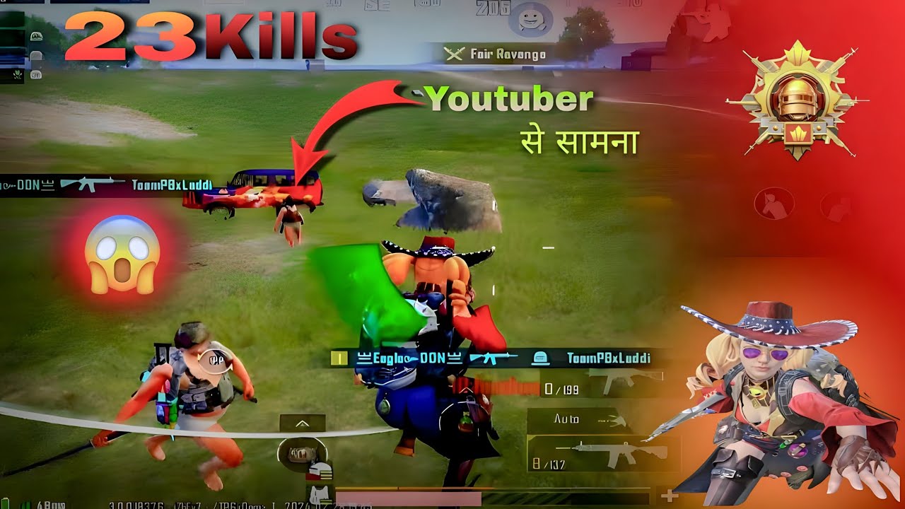 🔥 EPIC 23 KILLS!! Insane BGMI Gameplay 😱🥶 | Battlegrounds Mobile India Highlights #pubg #bgmi ...