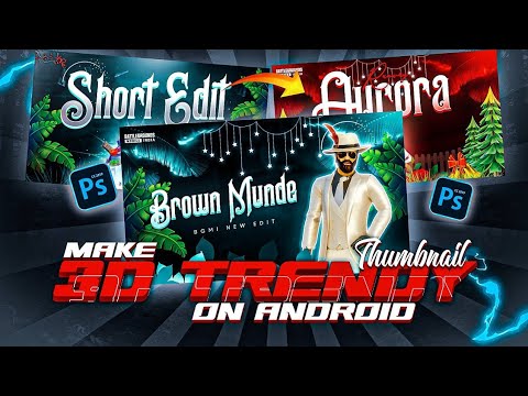 How to Master the Art of 3D Thumbnail Design in Pscc - YouTube