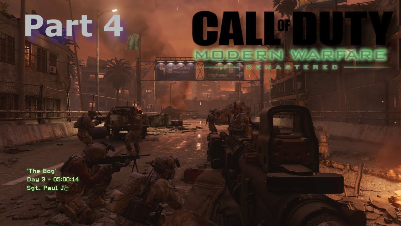 The Bog [Call of Duty Modern Warfare Remastered Part 4] - YouTube