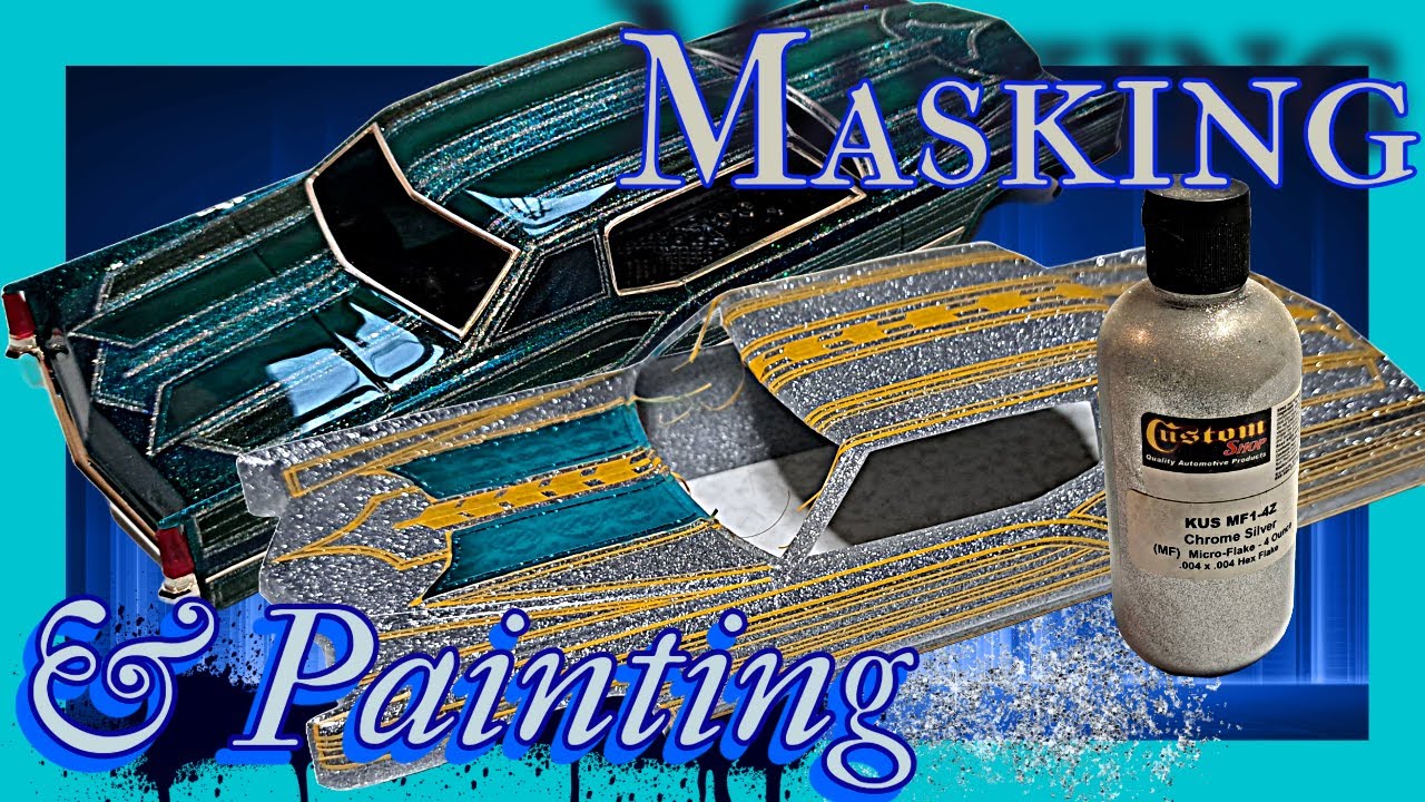 Custom Paint Work on a Cadillac. Model Car Building. Paint Patterns ...