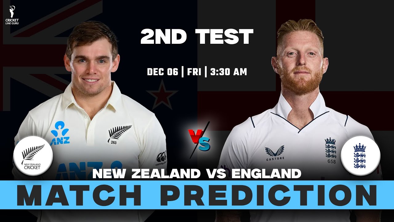 NZ vs ENG 2nd Test Match PREDICTION | NZ vs ENG Dream11 Team | Playing ...