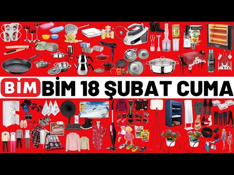 BİM BU CUMA | BİM 18 ŞUBAT 2022 CUMA RESMİ KATALOĞU | ÇEYİZ VE MUTFAK ÜRÜNLERİ #bim