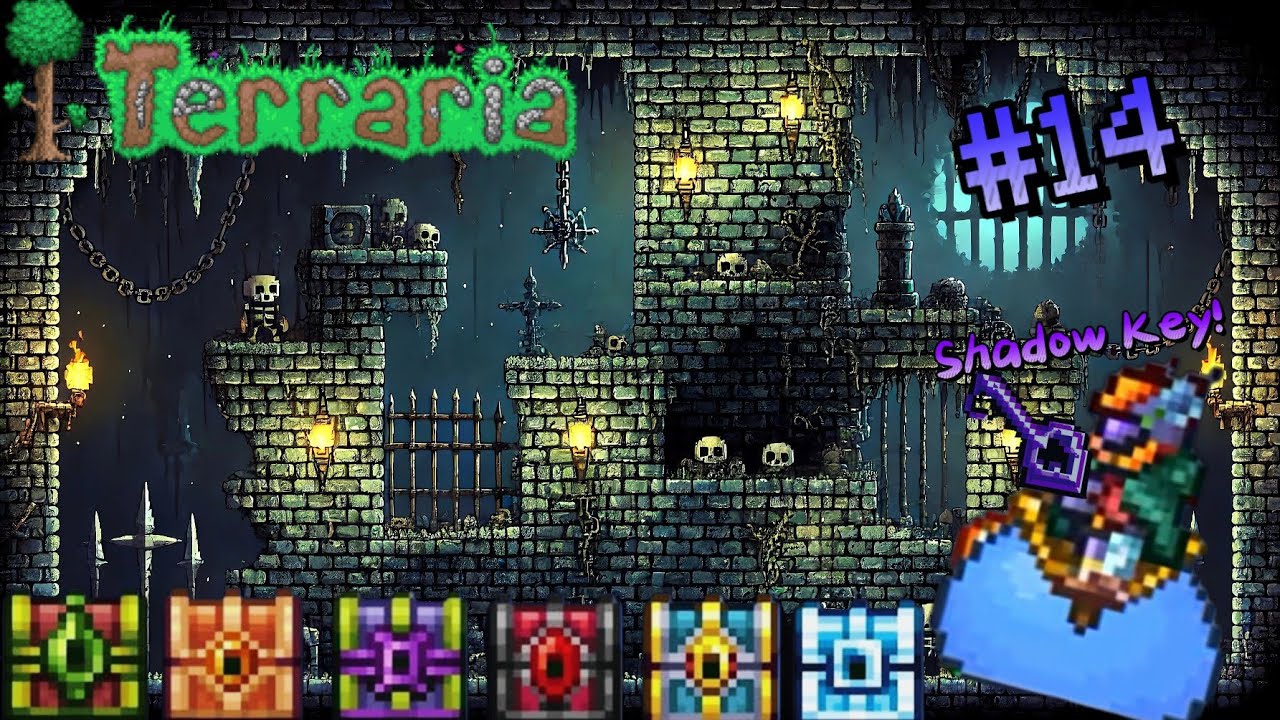 Terraria | Gameplay 14 (No Commentary) | Into the Dungeon | Getting the ...