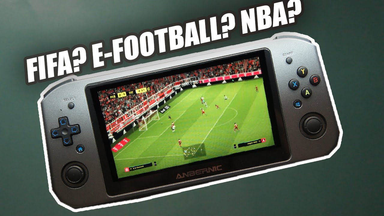Fifa, E-football, PC Sports Game Test | Anbernic WIN600 3020e - YouTube
