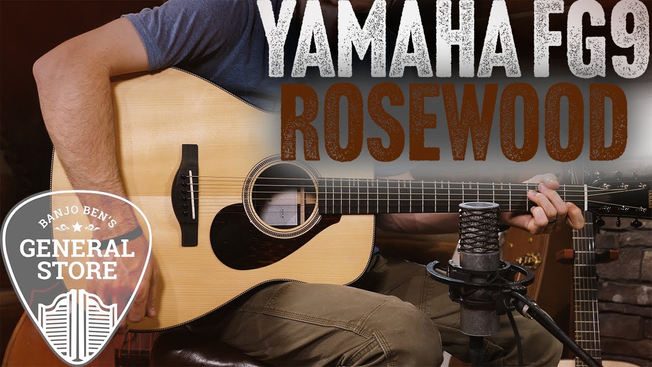 Banjo Ben's General Store Test Drive : The Yamaha FG9 Rosewood ...