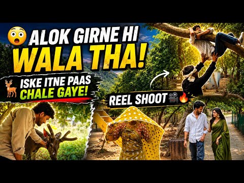 🔥Ek Hi Din Me Itna Drama🤯! Deer, Reel Shoot Aur Dangerous😱Moment (full maje kiye😂🫣)#yashuvines 