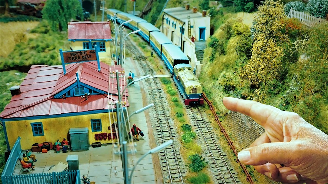 AMAZING Model of Kalka Shimla Railway | Indian Railways Model - YouTube