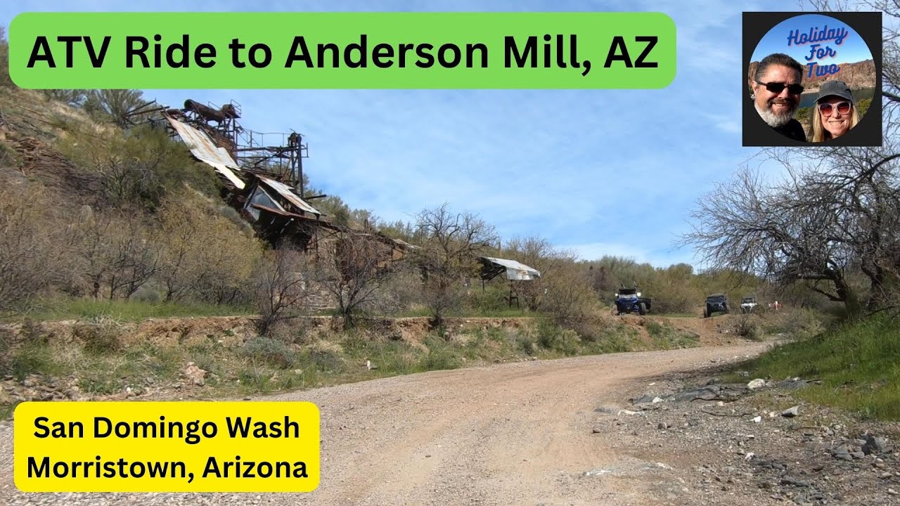 ATV Ride to Anderson Mill Mica mine - Morristown, AZ - YouTube