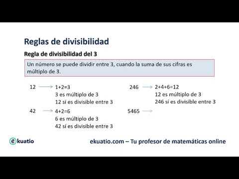 Reglas de divisibilidad de 2, 3 y 5: Cómo aplicarlas paso a paso - YouTube