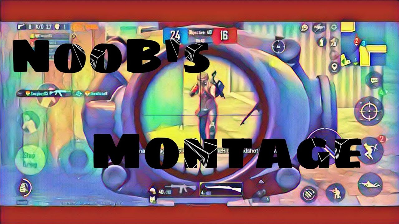 When a Noob makes a montage video || David YT GAMER - YouTube