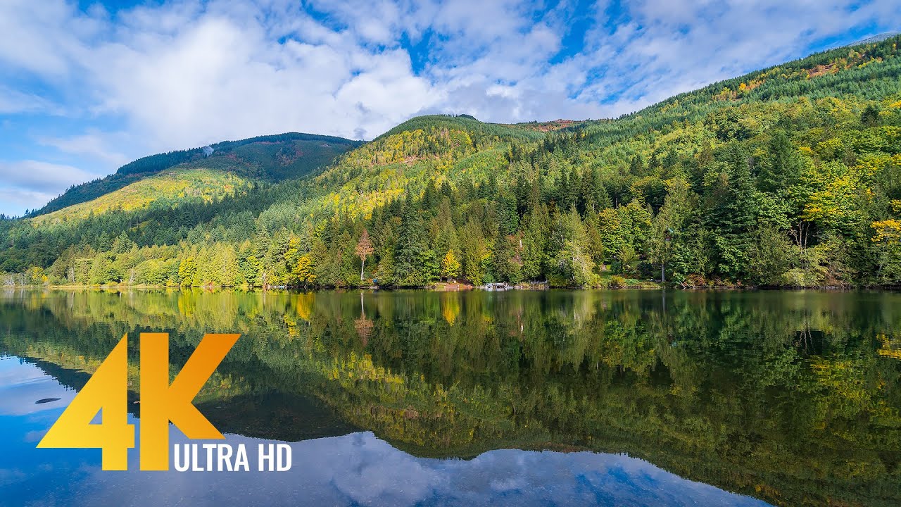 4K Relax with Nature - Stress Relief Video with Gentle Female Voice ...