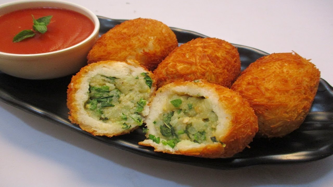 Bread Vermicelli Patties Recipe / Snacks for kids / Tea time Snacks ...