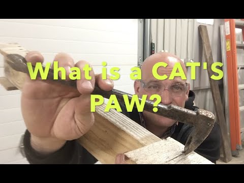 What's a Cat's Paw tool and how do you use it? - YouTube